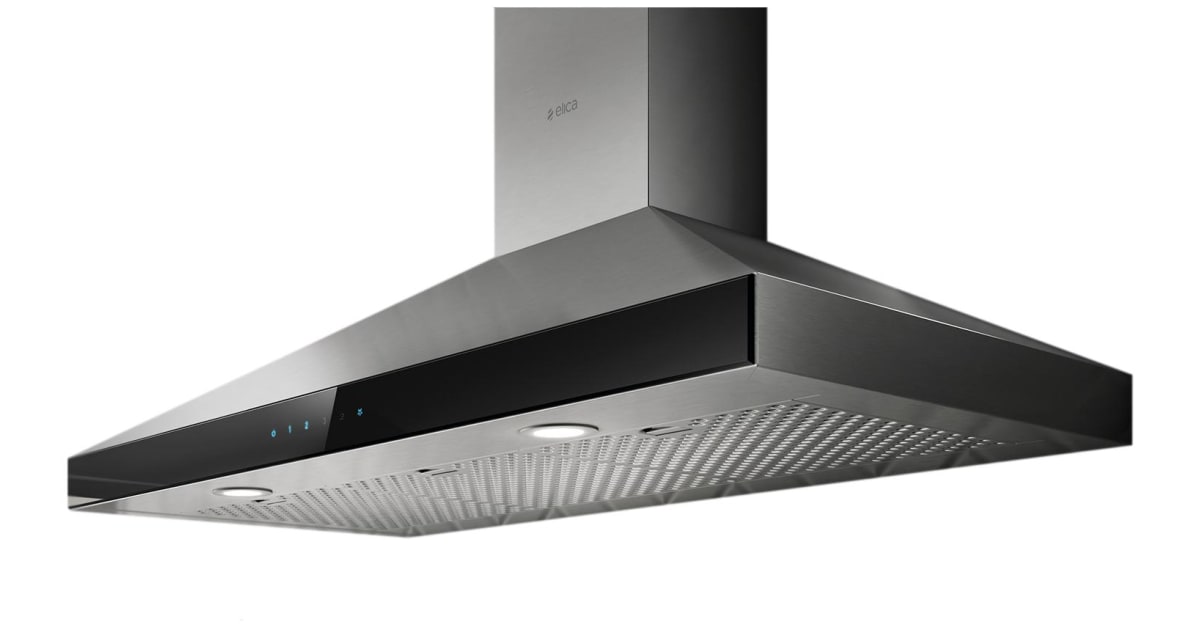 Elica EVR630S2 Varna 600 CFM 30 Inch Wide Wall Mounted Range Hood with ...