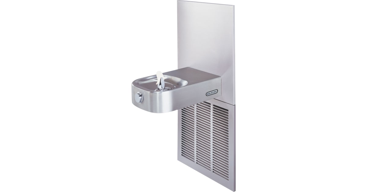 Elkay ECRSP8K Soft Sides 19-3/4" Wall Mounted Single Station with ...