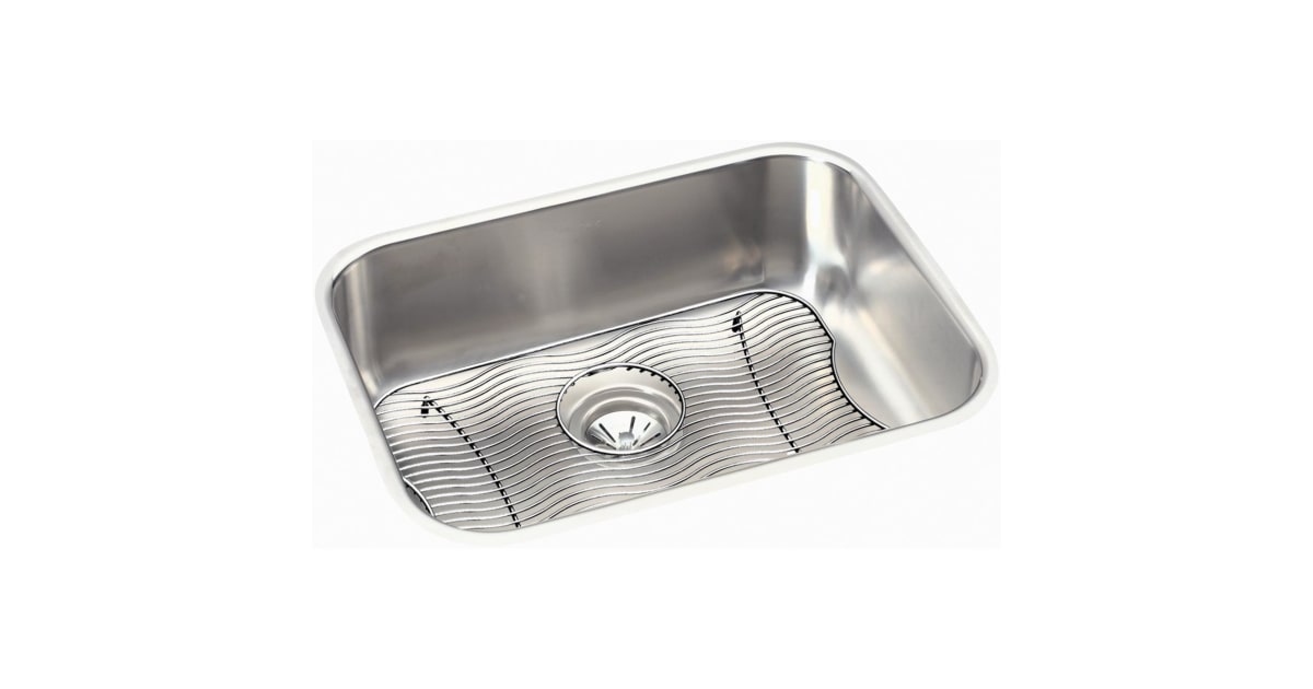 Elkay EGUH2115DBG Gourmet Elumina 23-1/2" x 18-1/4" Single Basin ...