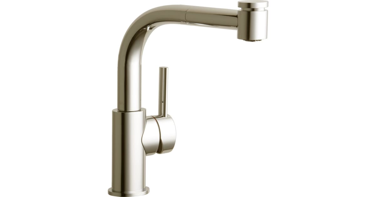 Elkay LKMY1042NK Mystic Single Handle Bar Faucet with Pull Out Spray ...