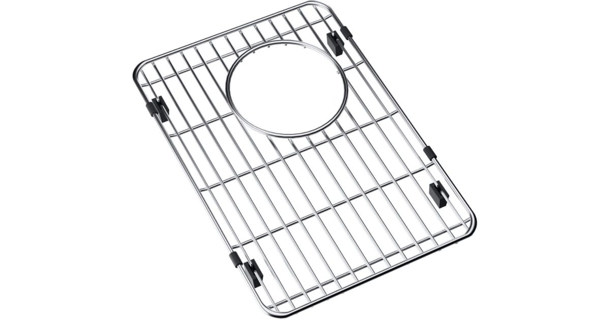 Elkay LKOBG1114SS Stainless Steel Basin Rack with Rear Right Drain ...