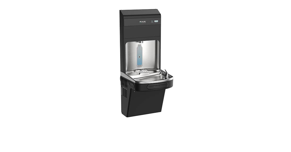 Elkay LZS8WSBPRO-FSR5 Elkay Pro Filtration Bottle Filling Station and ...