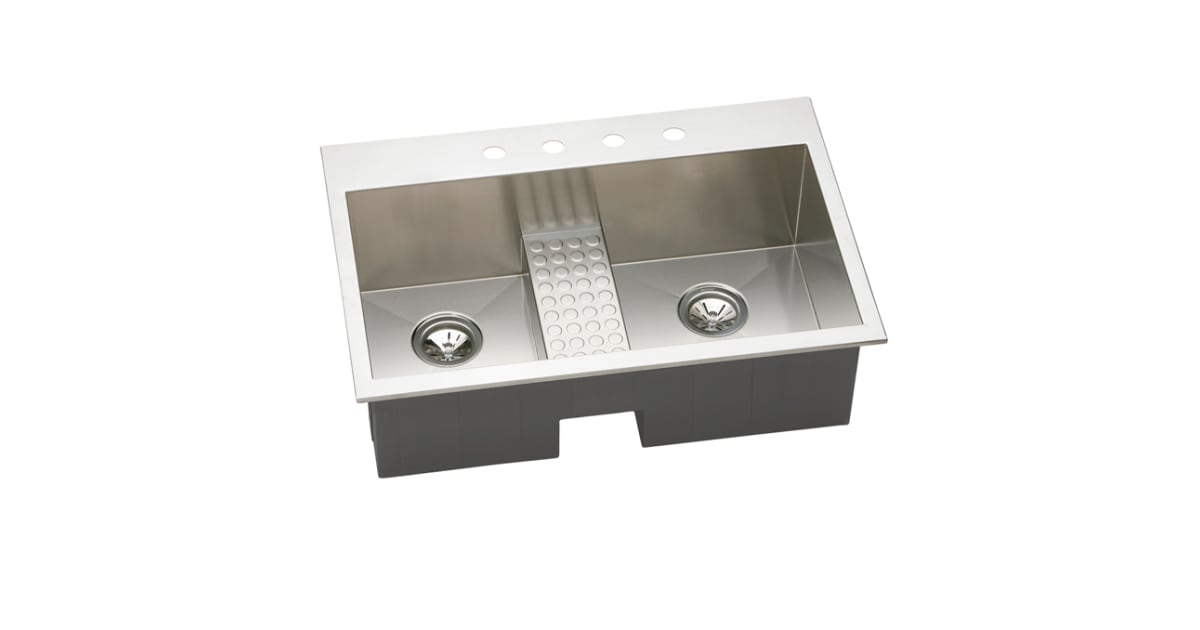 Elkay EFTLB332210CDBL1 Avado Stainless Steel 33'' x 22" Self Rimming ...