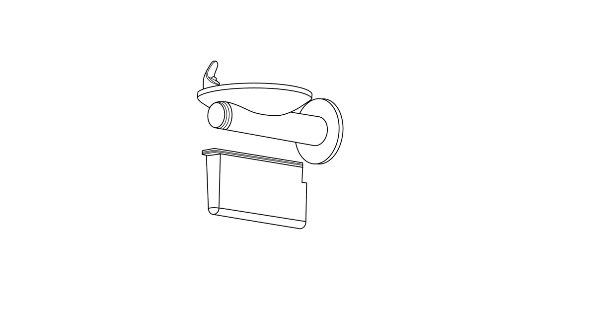 Elkay LKAPR1 Cane Apron for Drinking Fountains/Coolers | Build.com