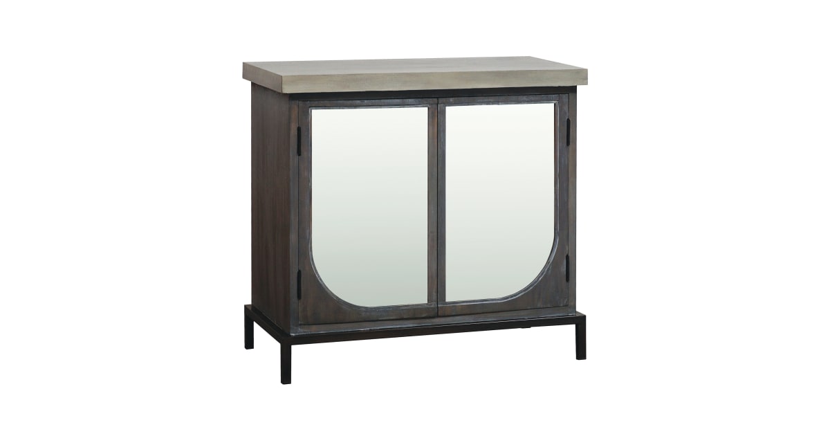 Elk Home 7011-1827 Principal 36" Wide Glass, Iron, and Wood Accent ...