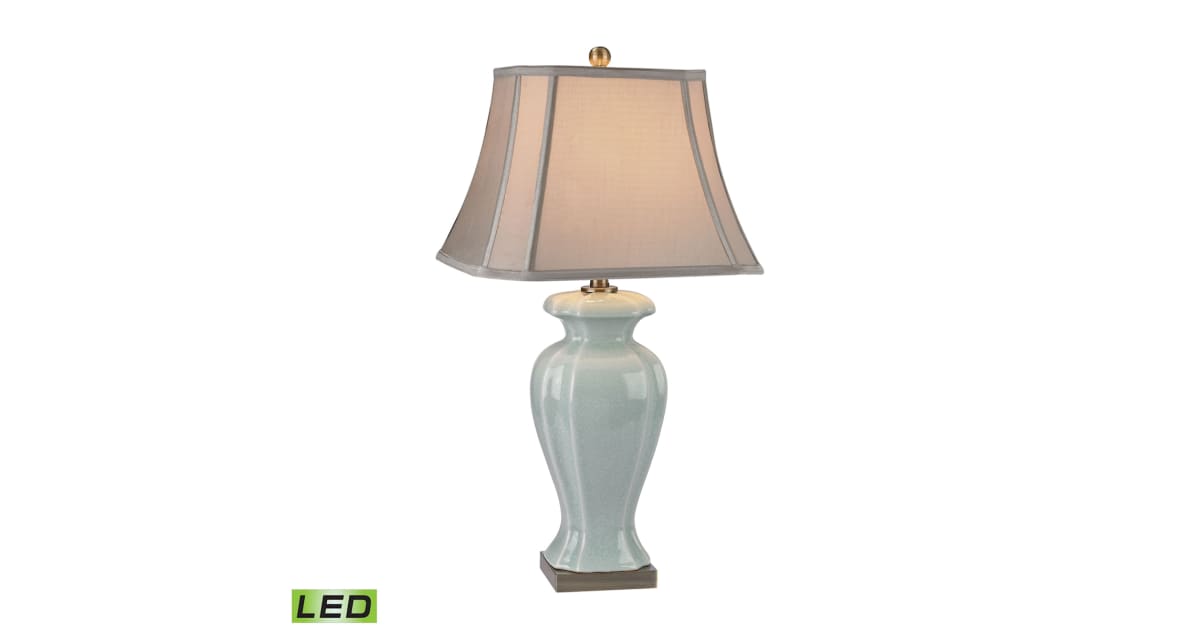 Elk Home D2632-LED 1 Light 29" Height LED Table Lamp from the Ceramic ...
