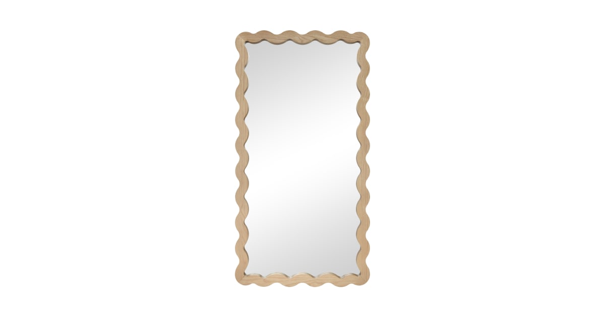 Elk Home H0036-11943 Oak Ripple 47-1/4" x 24-3/4" Wood Accent Mirror ...