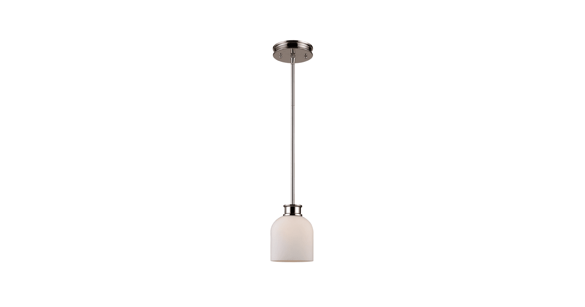Elk Lighting 10156/1 Single Light Pendant Ceiling Fixture from the ...