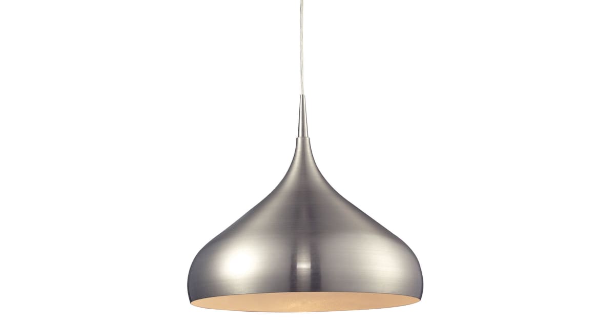 Elk Lighting 31442/1SN-LED Lindsey Single Light 17" Wide Integrated LED ...