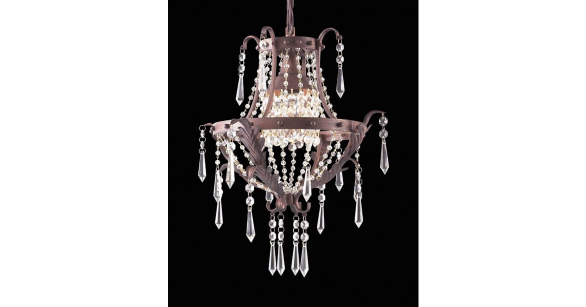 Elk Lighting Crystal Down Lighting Pendant from the Weybridge ...