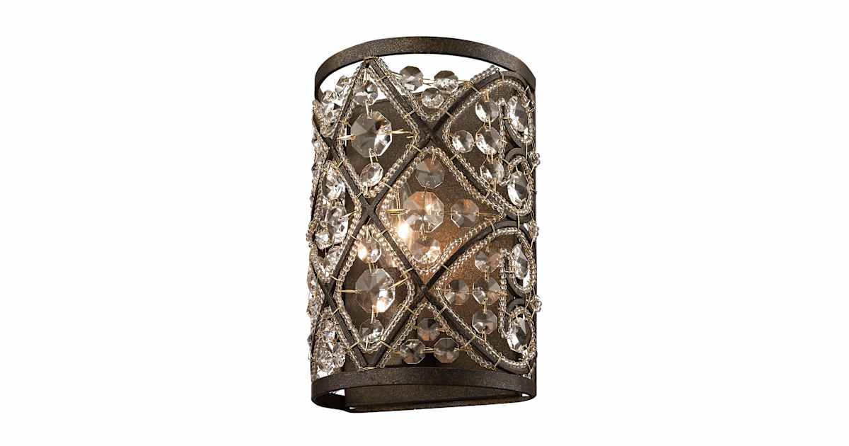 Elk Lighting 11584/1 Amherst 1 Light Bathroom Sconce | Ferguson Home