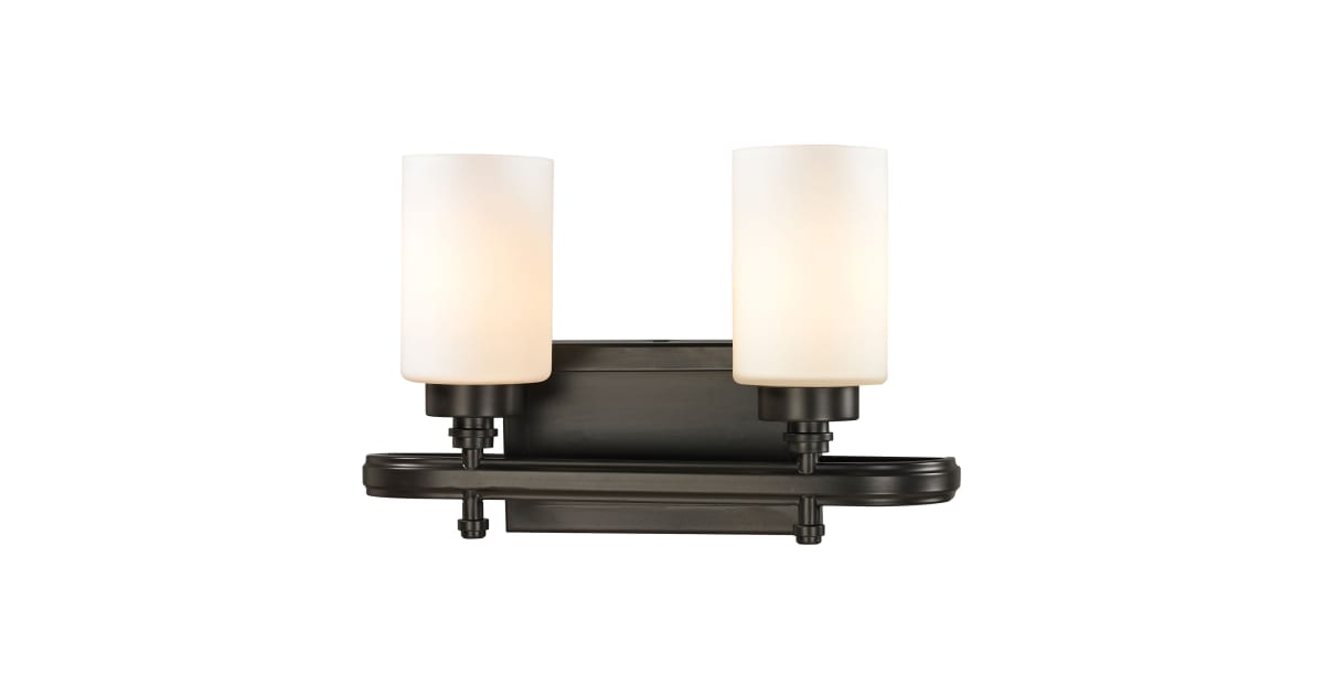Elk Lighting 11671/2-LED Dawson 2 Light 15" LED Vanity Fixture with ...