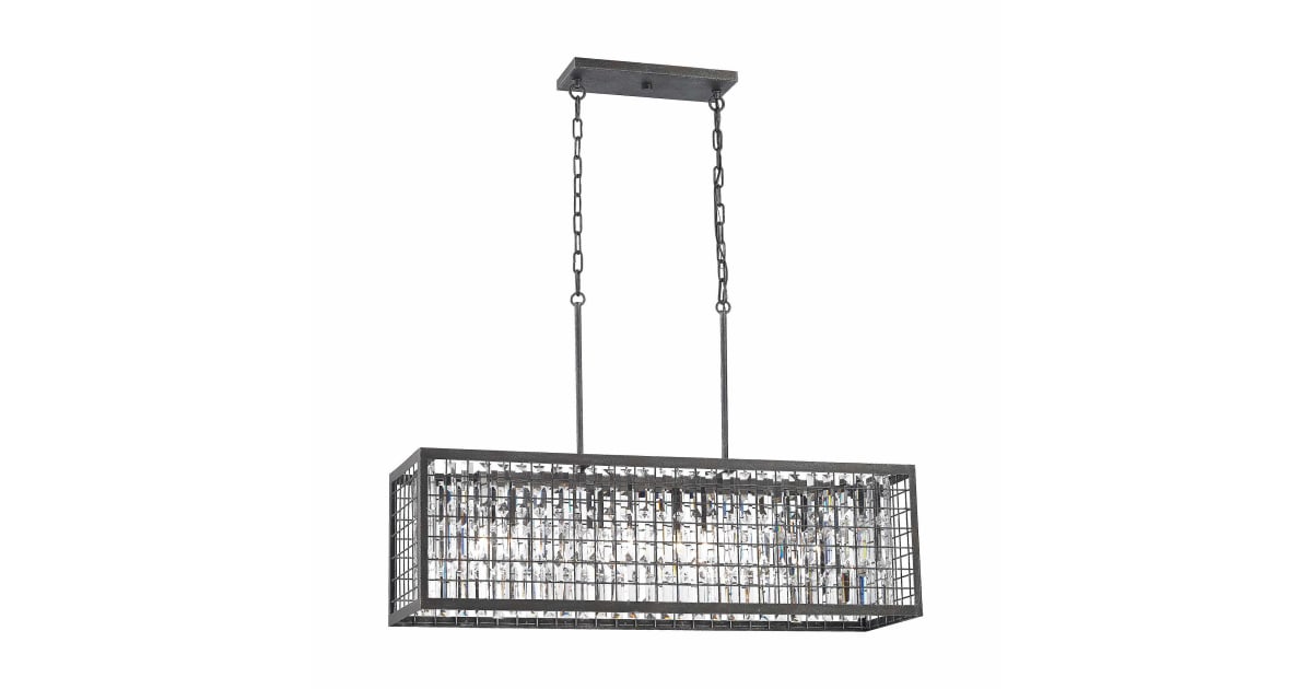 Elk Lighting 14341/4 Nadina 37" Wide 4 Light Single Tier Linear ...