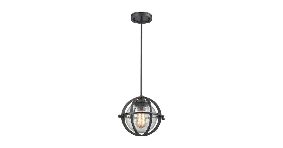 Elk Lighting 16163/1 Aubridge Single Light 10" Wide Pendant | Ferguson Home