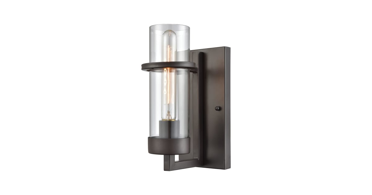 Elk Lighting 21140/1 Holbrook Single Light 10" Tall Wall Sconce ...