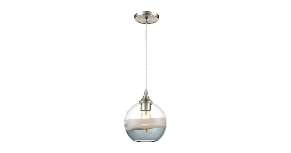 Elk Lighting 25099/1 Sutter Creek Single Light 8" Wide Mini Pendant ...