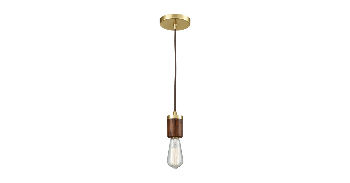 Elk Lighting 33225/1 Socketholder Single Light 2" Wide Mini Pendant ...