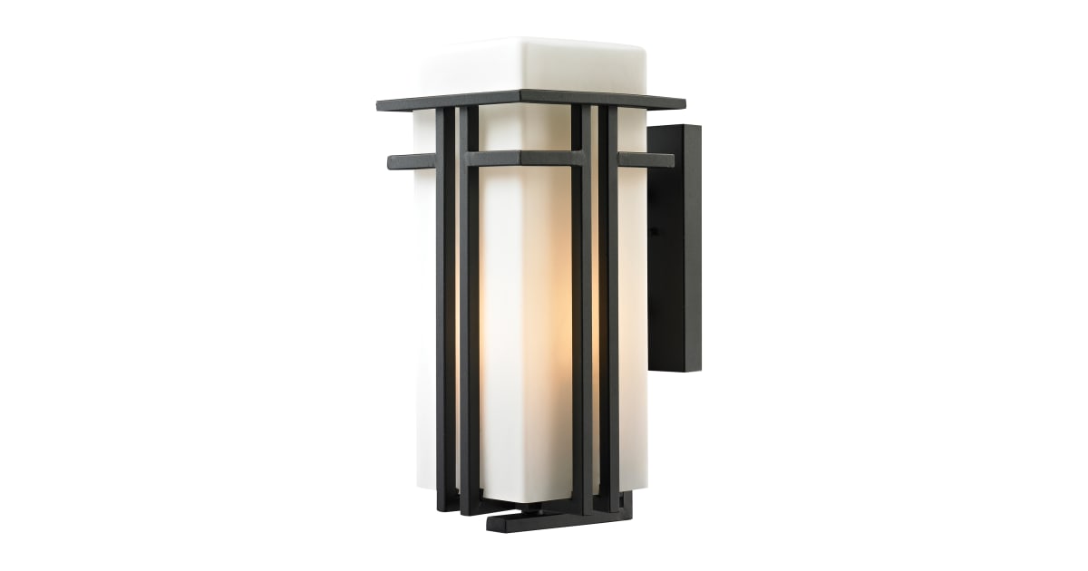 Elk Lighting 45087/1 Croftwell 1 Light Outdoor Wall Sconce | Ferguson Home