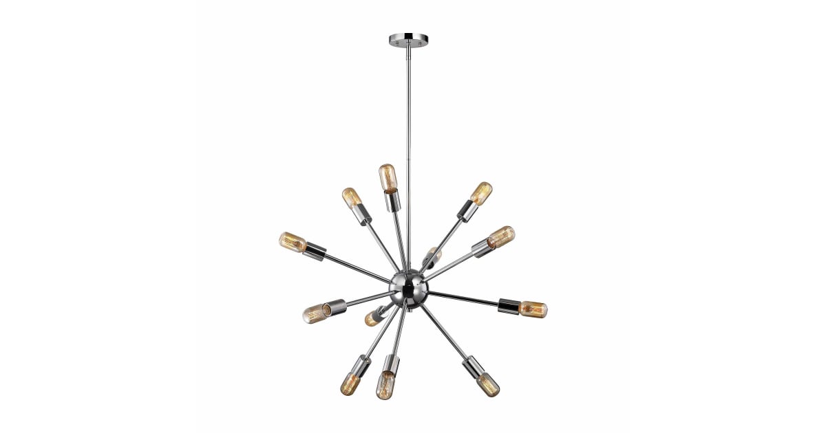 Elk Lighting 46234/12 12 Light 1 Tier Chandelier from the Delphine ...