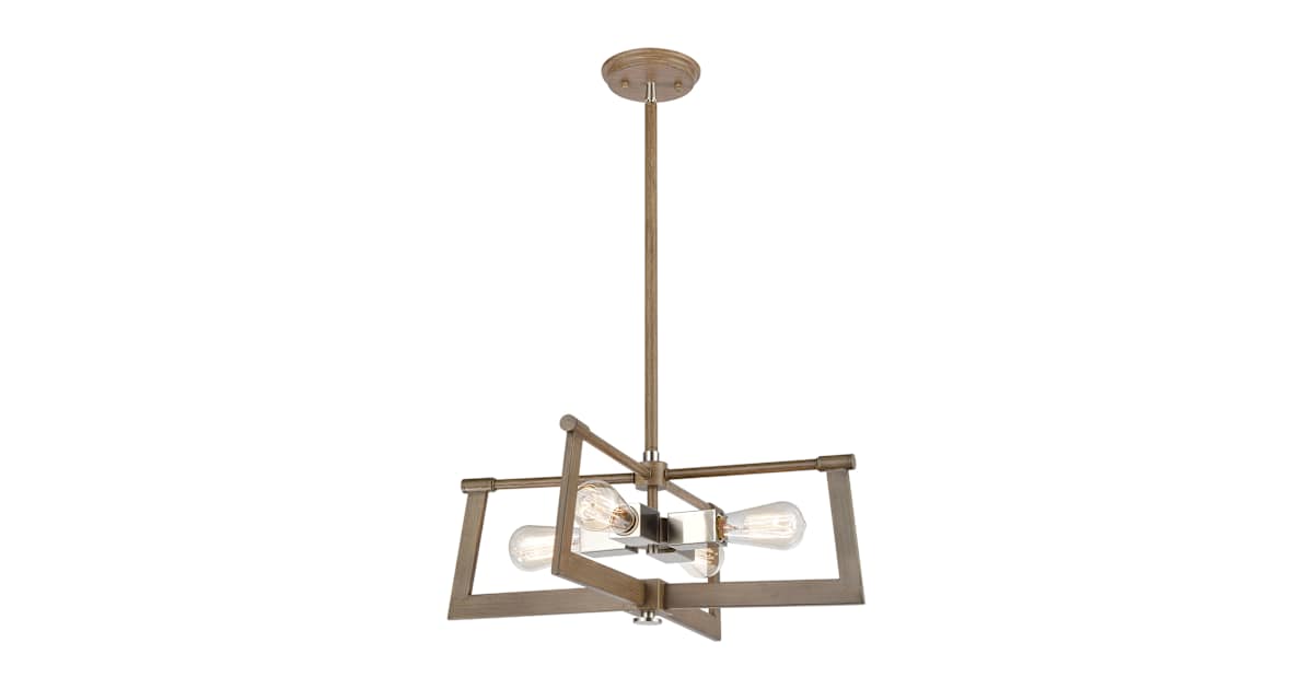 Elk Lighting 55051/4 Axis 4 Light 21" Wide Chandelier | Ferguson Home