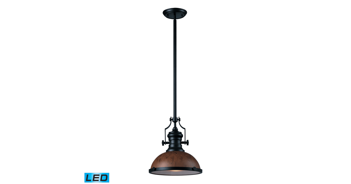 Elk Lighting 66555-1-LED Chadwick 1 Light LED Pendant | Ferguson Home