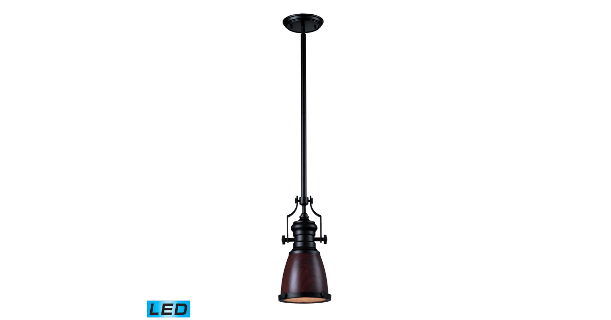 Elk Lighting 66724-1-LED Chadwick 1 Light LED Pendant | Ferguson Home