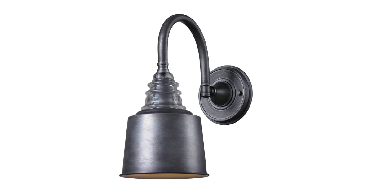 Elk Lighting 66823-1 1 Light Barn Light Wall Sconce From The Insulator ...