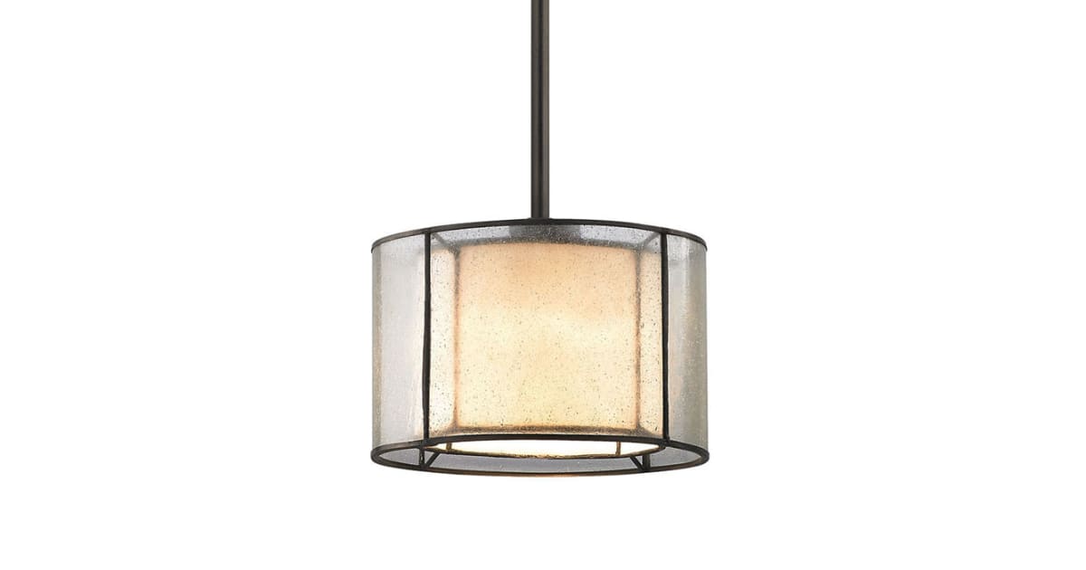 Elk Lighting 70224/1-LED Mirage Single Light 8" Wide LED Mini Pendant ...