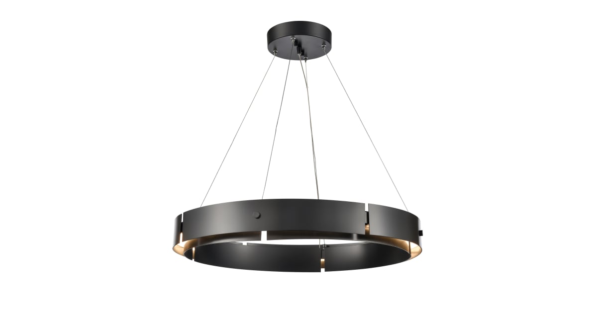 Elk Lighting 81664/LED Fogelberg 26" Wide LED Ring Chandelier ...