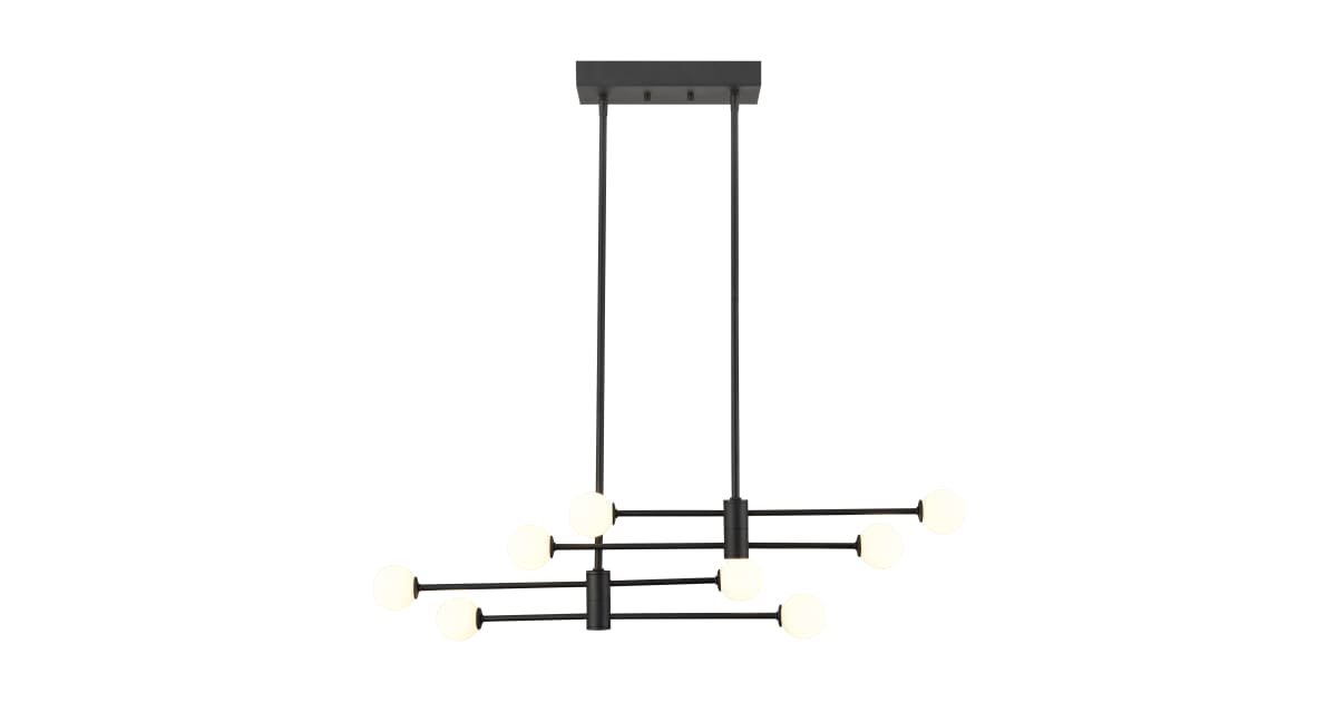 Elk Lighting 81706/LED Roxbury 36" Wide LED Linear Chandelier with ...