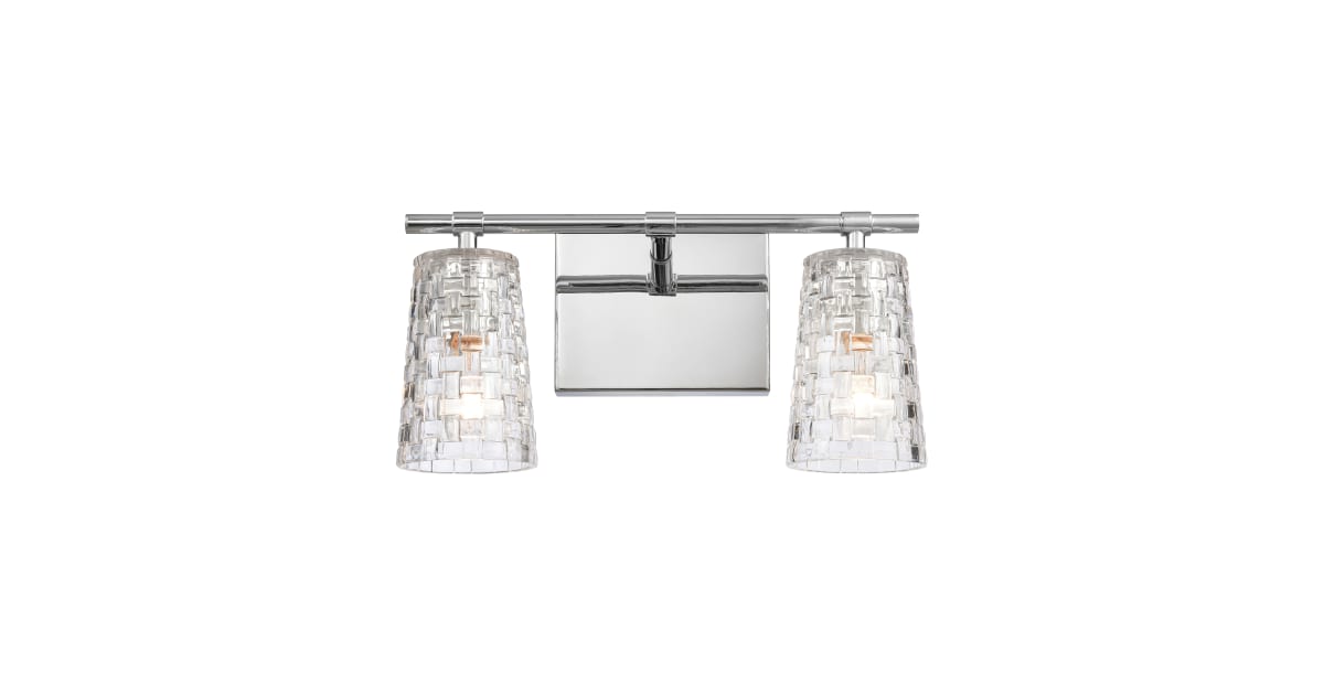 Elk Lighting 82181/2 Lightweave 2 Light 15" Wide Vanity Light ...