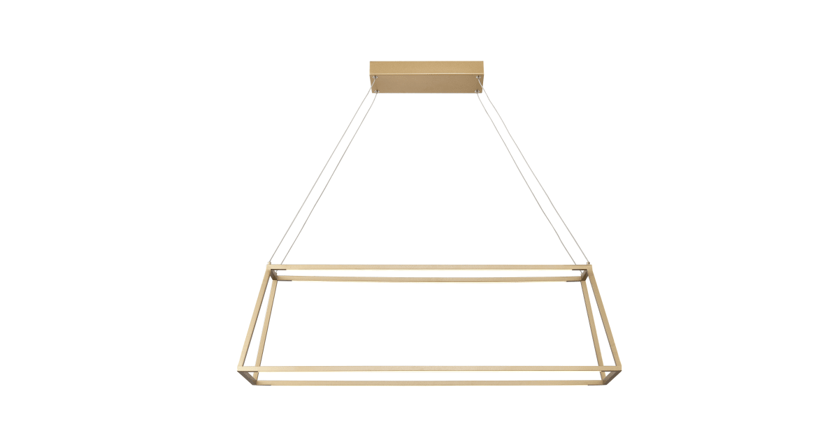 Elk Lighting 85057/LED Minimalist 36" Wide LED Linear Chandelier ...