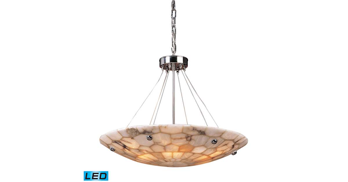 Elk Lighting 8851/6-LED Spanish Mosaic 6 Light LED Pendant | Ferguson Home