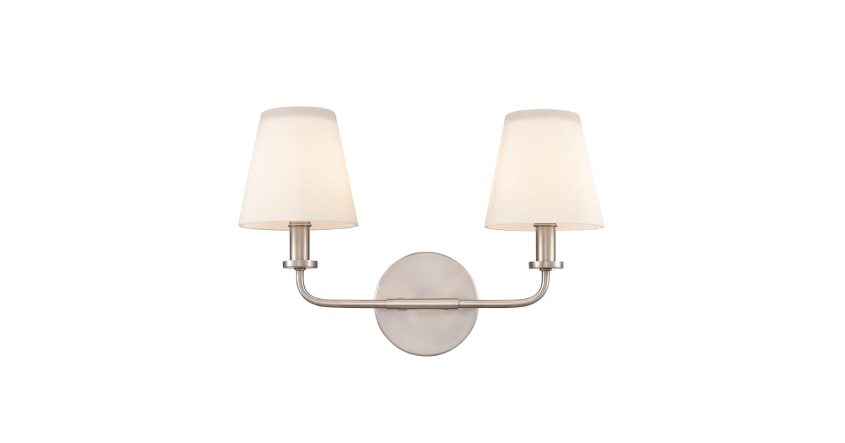 Elk Lighting 89791/2 Hoyle 2 Light 16" Wide Vanity Light with Etched ...
