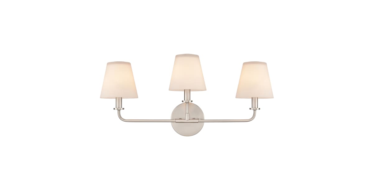 Elk Lighting 89792/3 Hoyle 3 Light 24" Wide Vanity Light with Etched ...