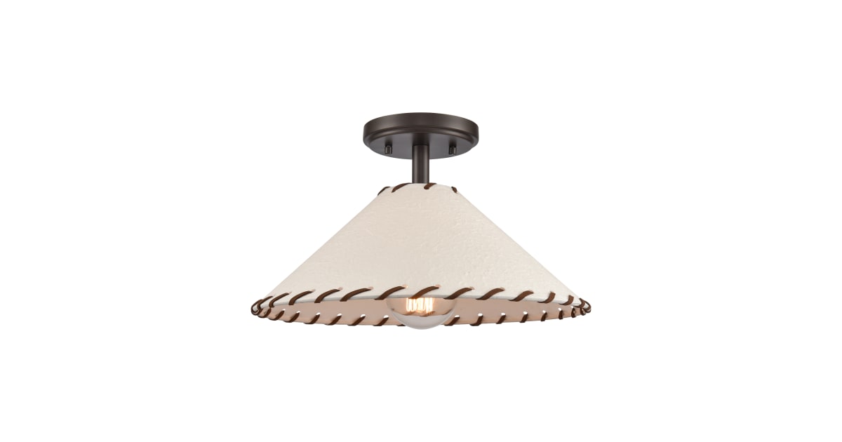 Elk Lighting 90270/1 Marion Semi-Flush Ceiling Fixture | Ferguson Home