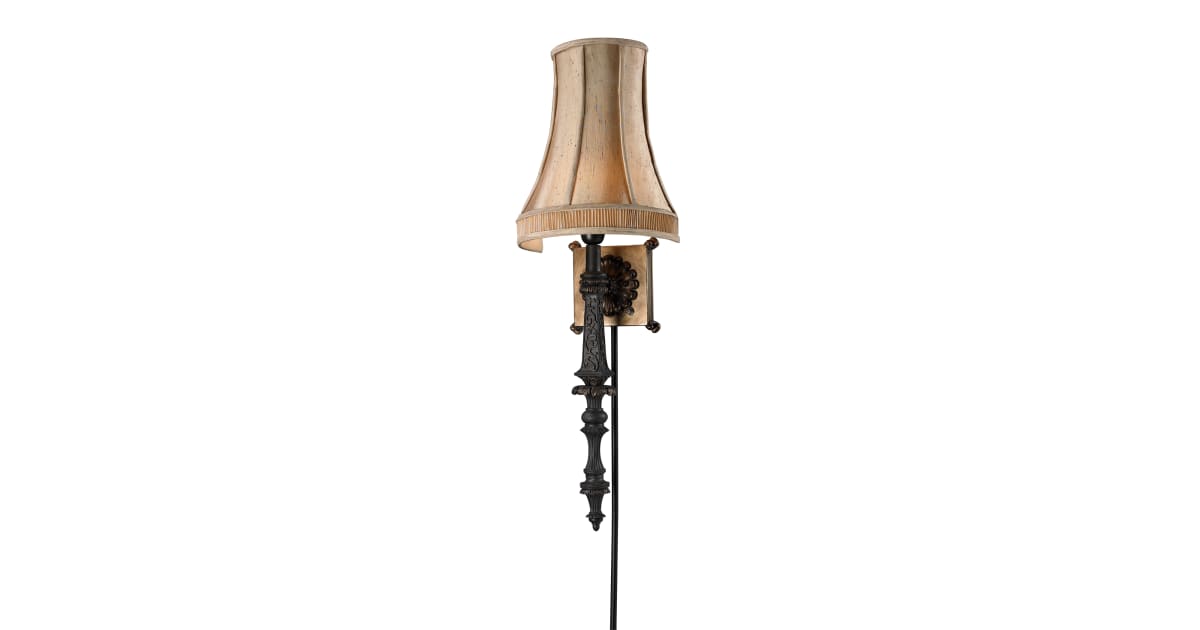 Elk Lighting 26002/1 1 Light Wall Sconce from the Torch Sconces ...