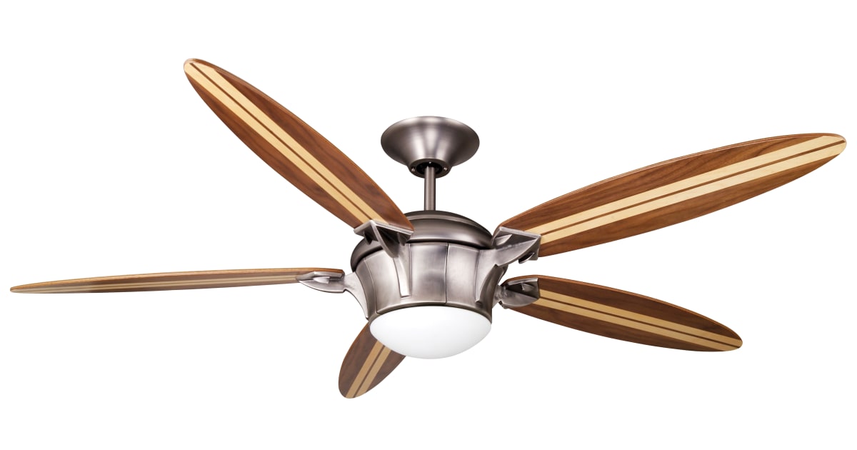 Ellington Fans E-SBF58AN5LKRCR2 Classic Indoor 5 Blade 58" Ceiling Fan ...