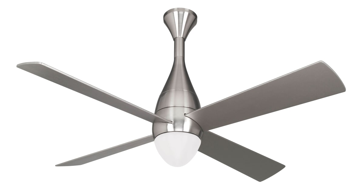 Ellington Fans E-TDR48BC4LKRCR2 Modern Indoor 4 Blade 48" Ceiling Fan ...