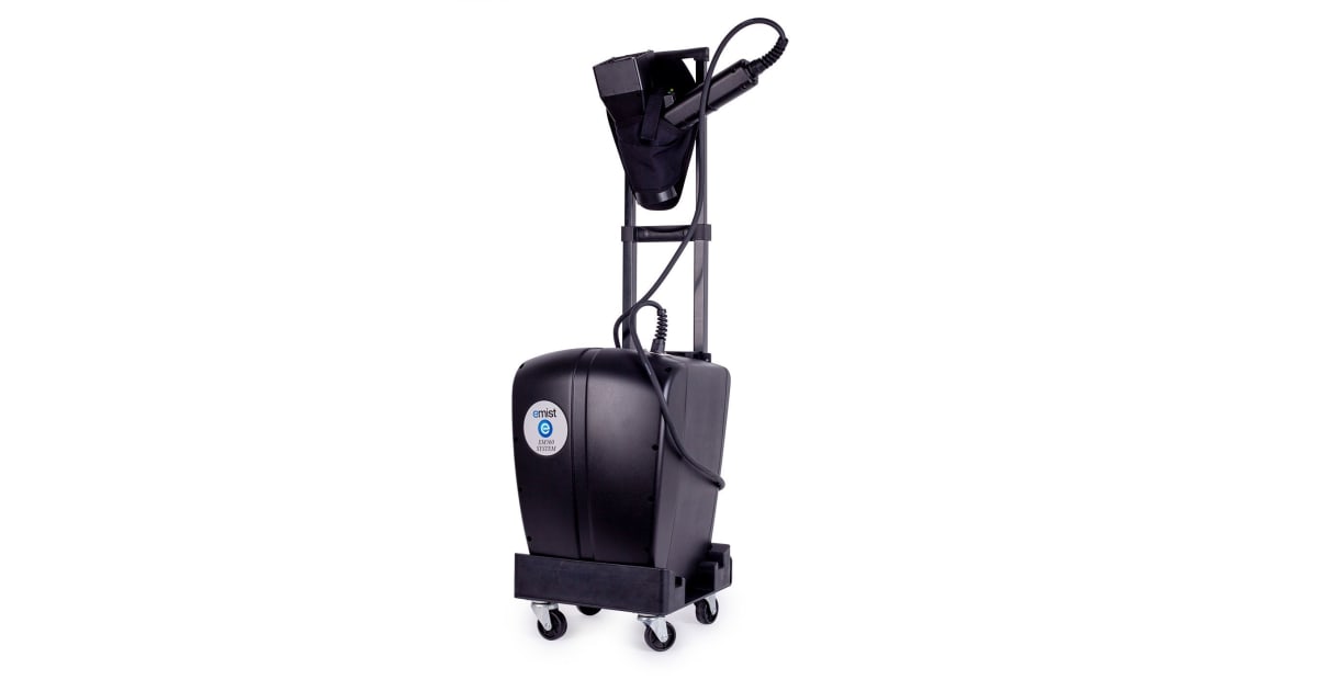 EMist EM360RC 1 gal Cordless Roller Cart Electrostatic Disinfectant ...