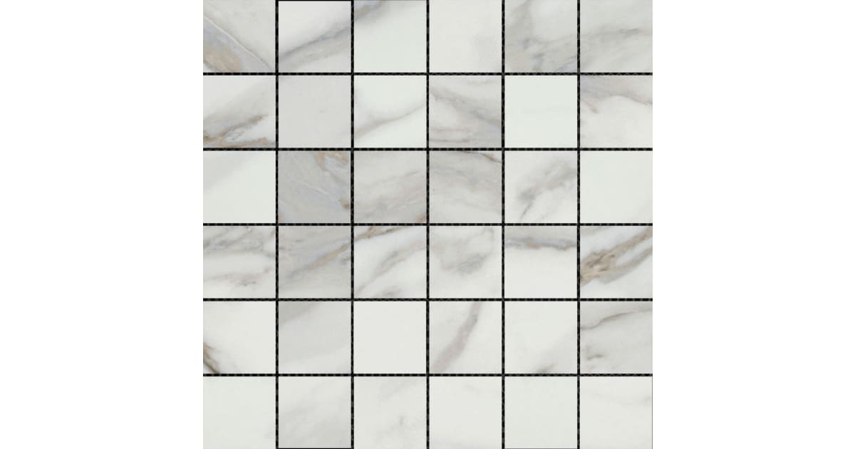 Emser Tile F15SWISRH1212MOM Swiss II - 12" x 12" Square Mosaic Floor ...