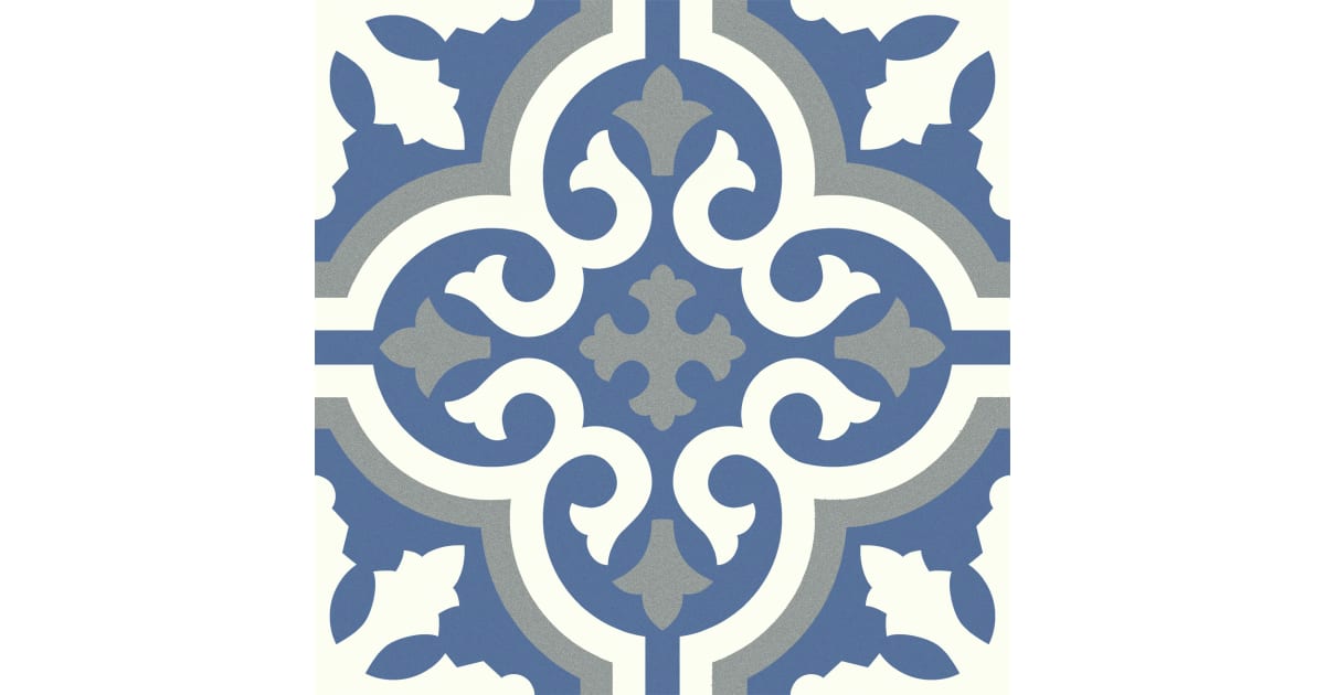 Emser Tile F37DESIOU0909-SAMPLE Design - 9-1/16" x 9-1/16" Square Floor ...