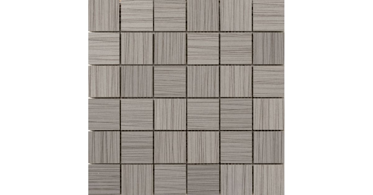 Emser Tile F72THREGR1212MO2 Thread - Square Mosaic Floor and Wall Tile ...
