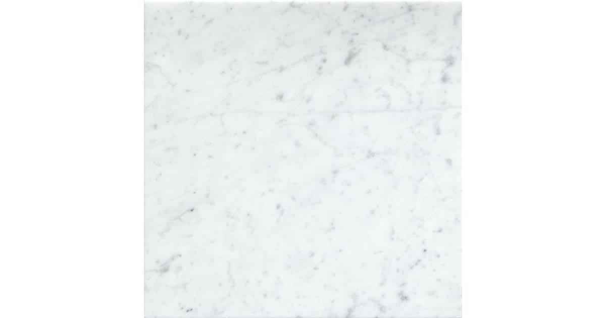 Emser Tile M01BIANGI1212HV2 Marble - 12" x 12" Square Wall Tile - Honed ...