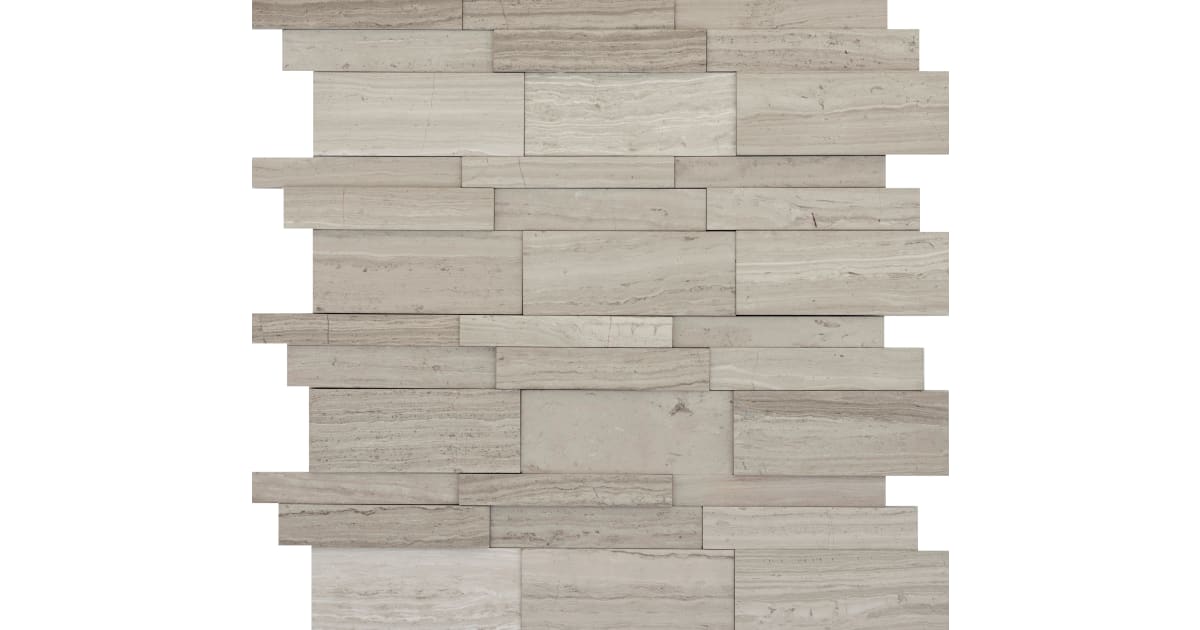 Emser Tile M05METRCR1212M3D Marble - 12" x 12" Rectangle Wall Tile ...