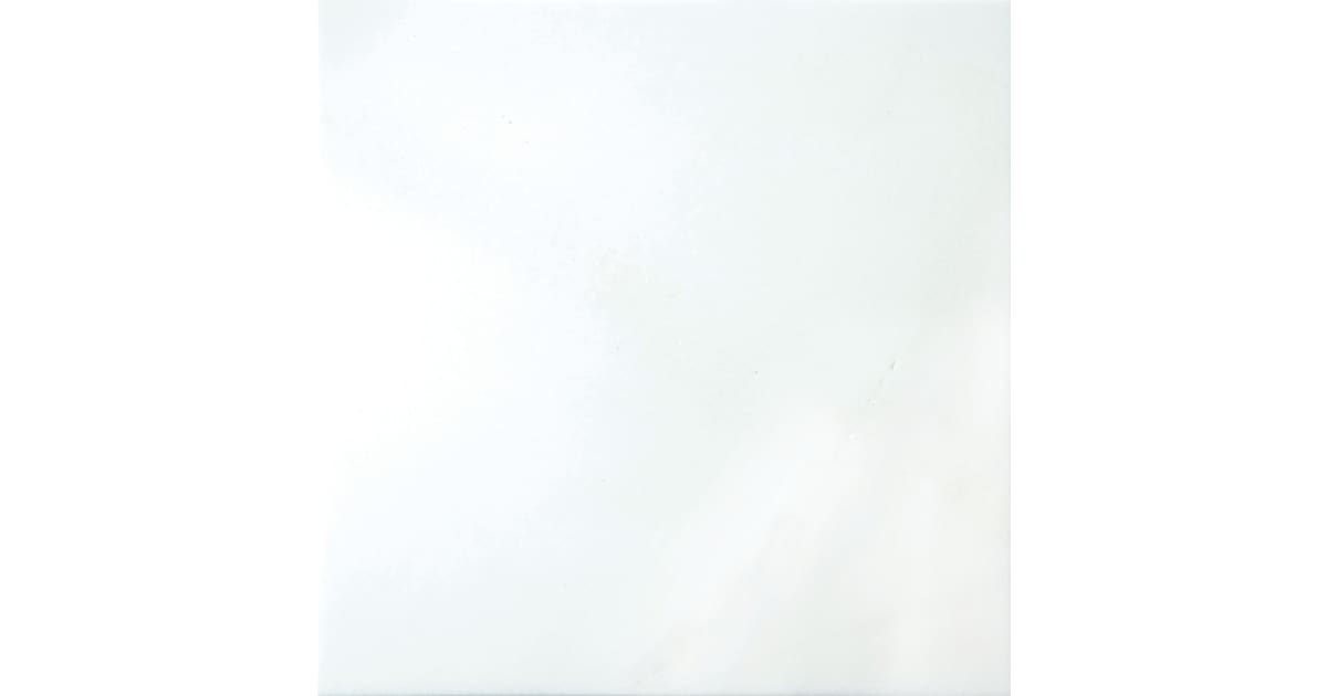 Emser Tile M10THASWH1818-SAMPLE Marble Square Floor and Wall Tile ...