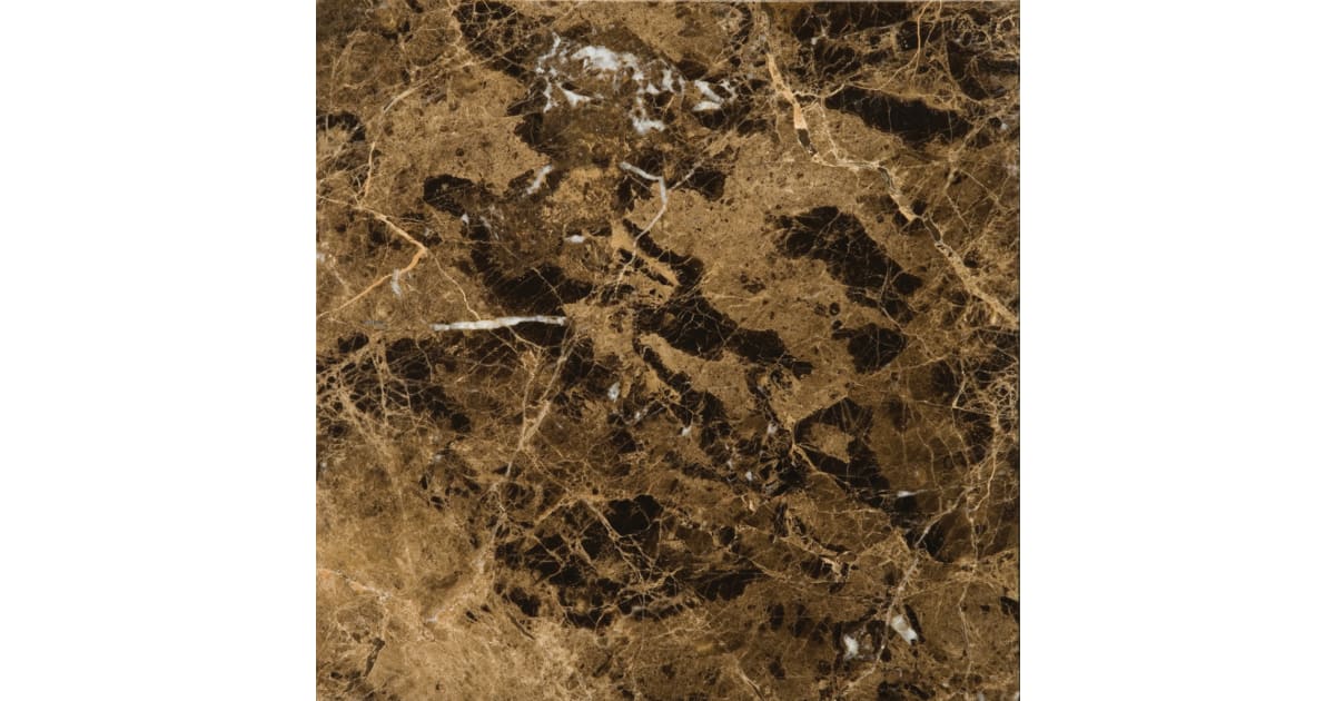 Emser Tile M11EMPEDK1818 Marble - 18" x 18" Square Floor and Wall Tile ...