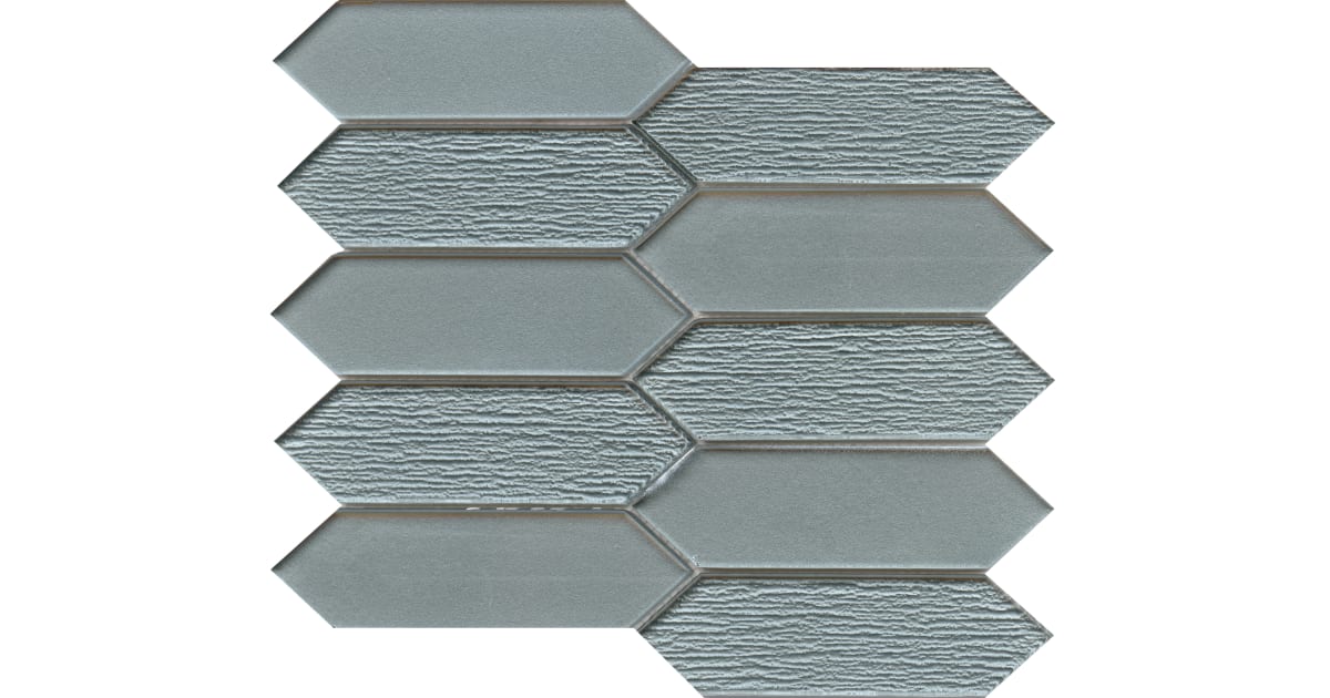 Emser Tile W13PICKBL1011MO Picket - 9" x 11" Hexagon Wall Tile ...
