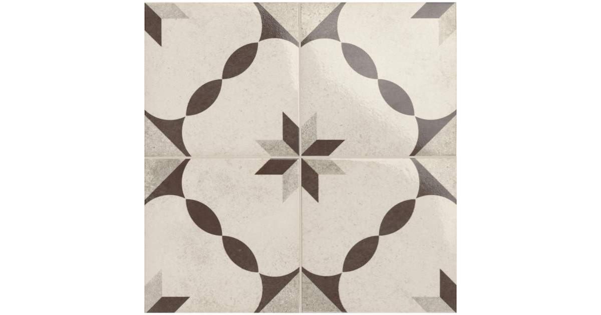 Emser Tile W21PAGOOR0909P Pagoni - 9" x 9" Floor and Wall Tile - Glossy ...