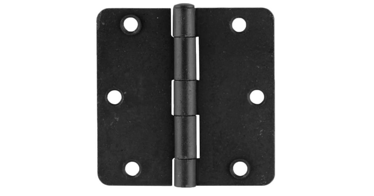 Emtek 91023US19 3.5" x 3.5" Plain Bearing 1/4" Radius Corners Mortise ...